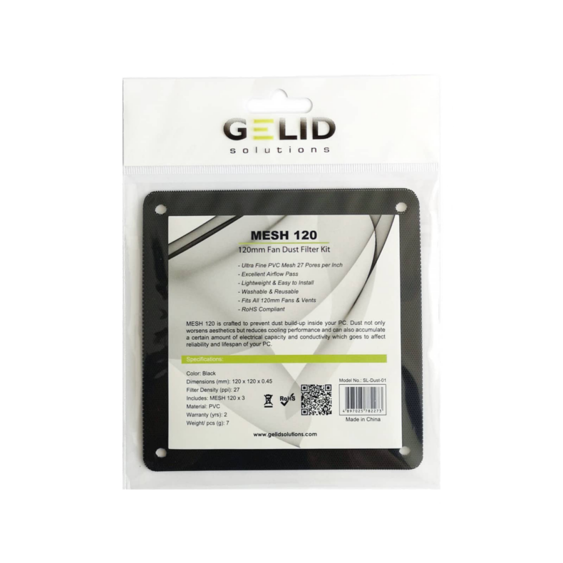 MESH 120 DUST FILTER KIT - Gelid Solutions
