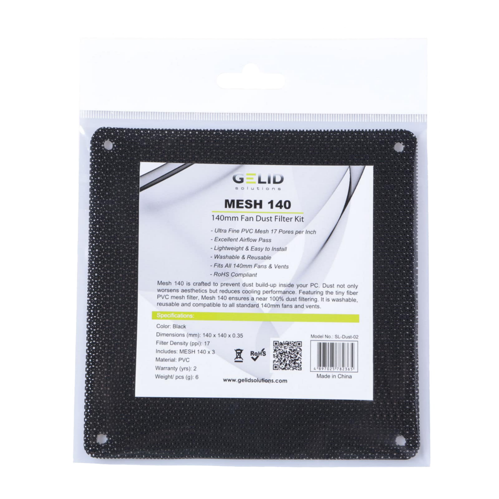 MESH 140 DUST FILTER KIT - Gelid Solutions