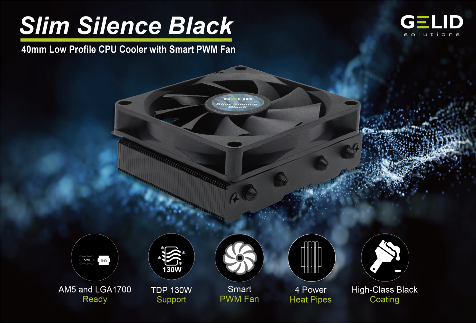GELID Solutions presents Slim Silence Black!! - Gelid Solutions